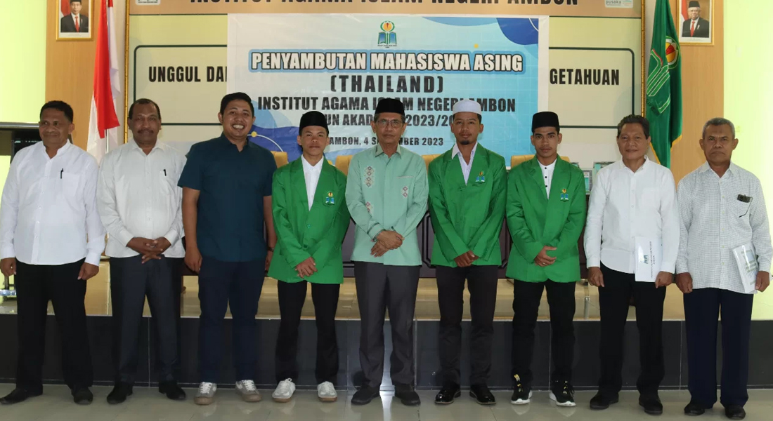 IAIN Ambon Resmi Terima Tiga Mahasiswa Baru Asal Thailand ...